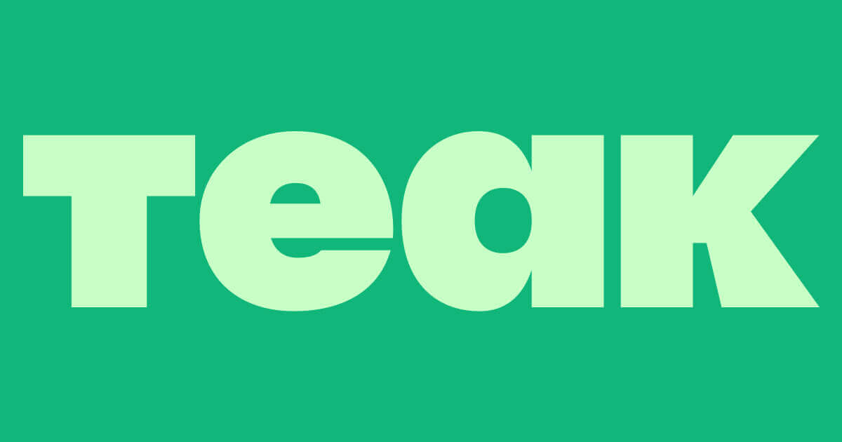 Terms & Conditions - Teak
